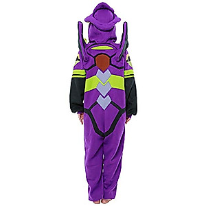 SAZAC Kigurumi - Evangelion Unit-01 - Eva-01 - Onesie Jumpsuit Halloween Costume - Adult