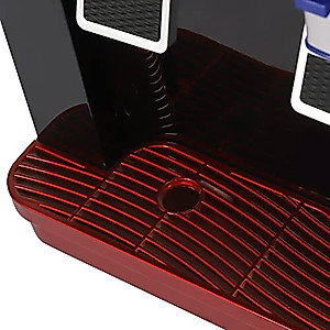 Countertop Water Dispenser 5 Gallon Water Cooler Dispenser Cold and Hot Water Dispenser with Child Safety Lock, Top Loading Water Dispenser