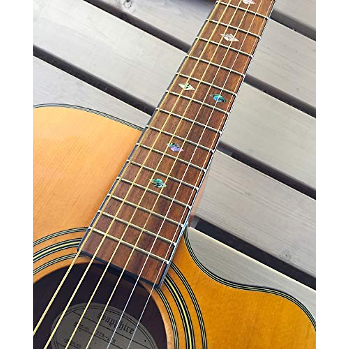 Inlaystickers Jockomo Traditional Diamond (Avalon Mix) Position Mark Guitar Bass Ukulele Inlay Sticker