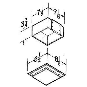 Broan-NuTone Nutone 682NT Duct-Free Bathroom Ventilation Fan, White