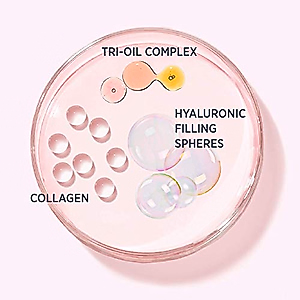 IT Cosmetics Pillow Lips Lipstick, Stellar - True Red with a Cream Finish - High-Pigment Color & Lip-Plumping Effect - With Collagen, Beeswax & Shea Butter - 0.13 oz