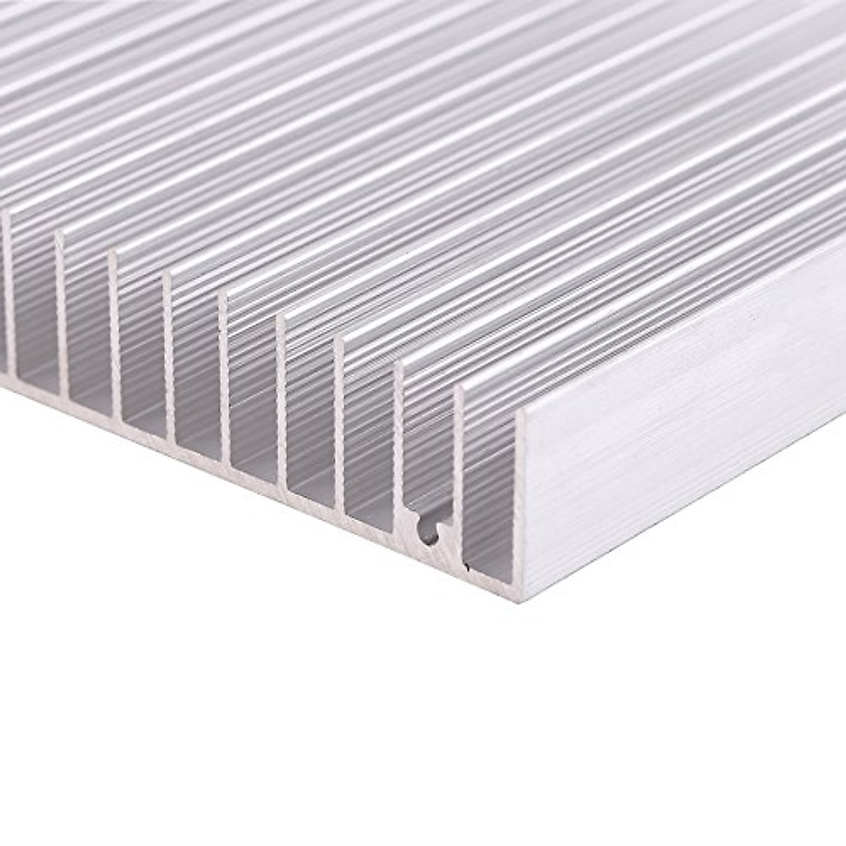Aluminum Heat Sink Heatsink Module Cooler Cooling for Transistor Semiconductor Devices with 16 pcs Fins for Led Amplifier Transistor 3.93"(L) x 3.93"(W) x 0.7"(H) /100mm(L) x 100mm(W) x 18mm(H)