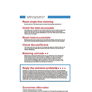 BORRITT 1" Inch Aluminum NPT Inlet/Outlet Threads LCD Electronic Digital Display Turbine Fuel Flow Meter 0.75-Inch Reducer Bushings for Measure Diesel, Kerosene,Gasoline Oil Water 32GPM Max Flow Rate