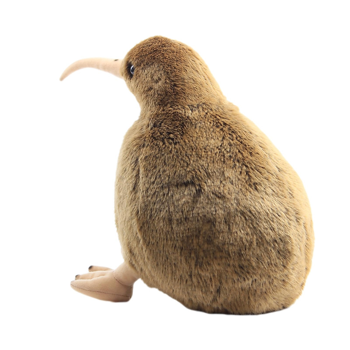 WinAdiGoo Cute Furry Realistic Kiwi Bird Plush Doll Soft Stuffed Animal Toy 11 inch Cuddle