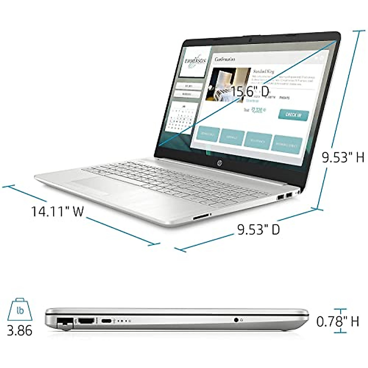 HP 2022 Newest 15.6" HD Touchscreen Laptop, 11th Gen Intel Core i5-1135G7 Up to 4.2 Ghz, Intel Iris Xe Graphics, HDMI, Webcam, Win11 +CUE Accessories (16GB RAM | 1TB SSD)