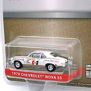 Greenlight 1:64 1970 Chevrole Nova SS 54th International 500 Mile Sweepstakes Hurst Performance Grand Prize Car 30305 [Shipping from Canada]