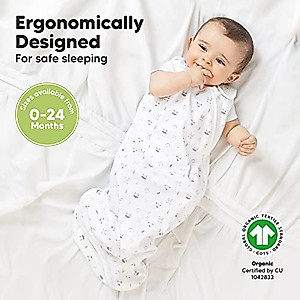 KeaBabies Baby Sleep Sack 6-12/12-18 Months - Organic Cotton Wearable Blanket Swaddle Sack, Baby Swaddle Blanket, Toddler Sleeping Sack, Transition Sleep Sacks, Baby Sleeping Bag (M (6-18M), KeaStory)