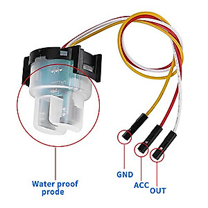 Taidda Turbidity Sensor, Optical Turbidity Sensor Module Water Turbidity Sensing Liquid Suspended Particles Turbidity Detection Module