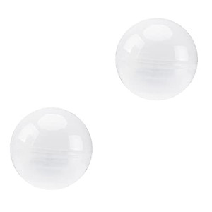 LABRIMP 2pcs Globe Hot Lights Glow - LED Lamp Pond Floating IP Party Inch Tub W Decorations Pool Ball Solar up for Light Night Balls Decoration White Orb Garden Backyard