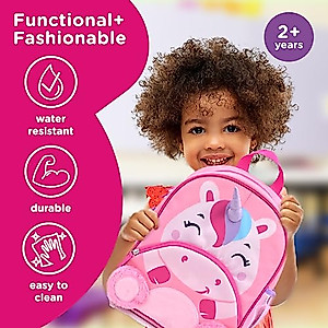 Move2Play, Unicorn Toddler Backpack | Preschool Backpack For Kids | Kindergarten School Book Bag | Small, Little, Mini Size Designed for Boys & Girls Ages 2, 3-5+ Year Olds