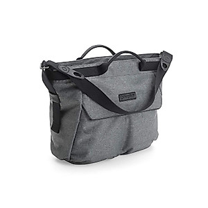 Bugaboo Changing Bag - Grey Melange - Convenient and Stylish Diaper Bag to Carry All of Your Essentials - Easily attaches to Bee5, Cameleon3, Fox and Buffalo Strollers, Grey Melange