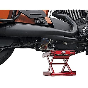 Extreme Max 5001.5044 1100 lb. Motorcycle Scissors Jack - Wide