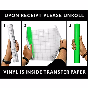 Deco65 10 Roll Bundle 10yr Permanent Craft Film 12 inch by 5 Foot Each roll (10 Roll Bundle)