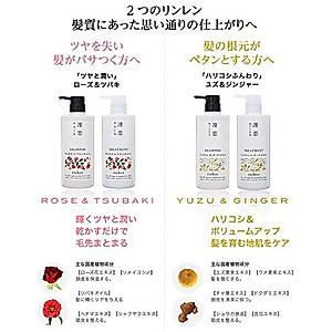 Rinren Yuzu & Ginger Treatment By for Unisex - 17.5 Ounce Treatment, 17.5 Ounce