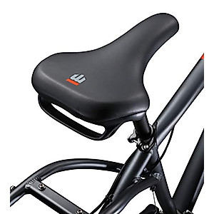 Mongoose Envoy Cargo Bike with 26-Inch Wheels in Grey, Small/Medium Frame, with 8-Speeds, Shimano Drivetrain, Aluminum Cargo Frame, Internal Cable Routing, Mechanical Disc Brakes, and Center Kickstand