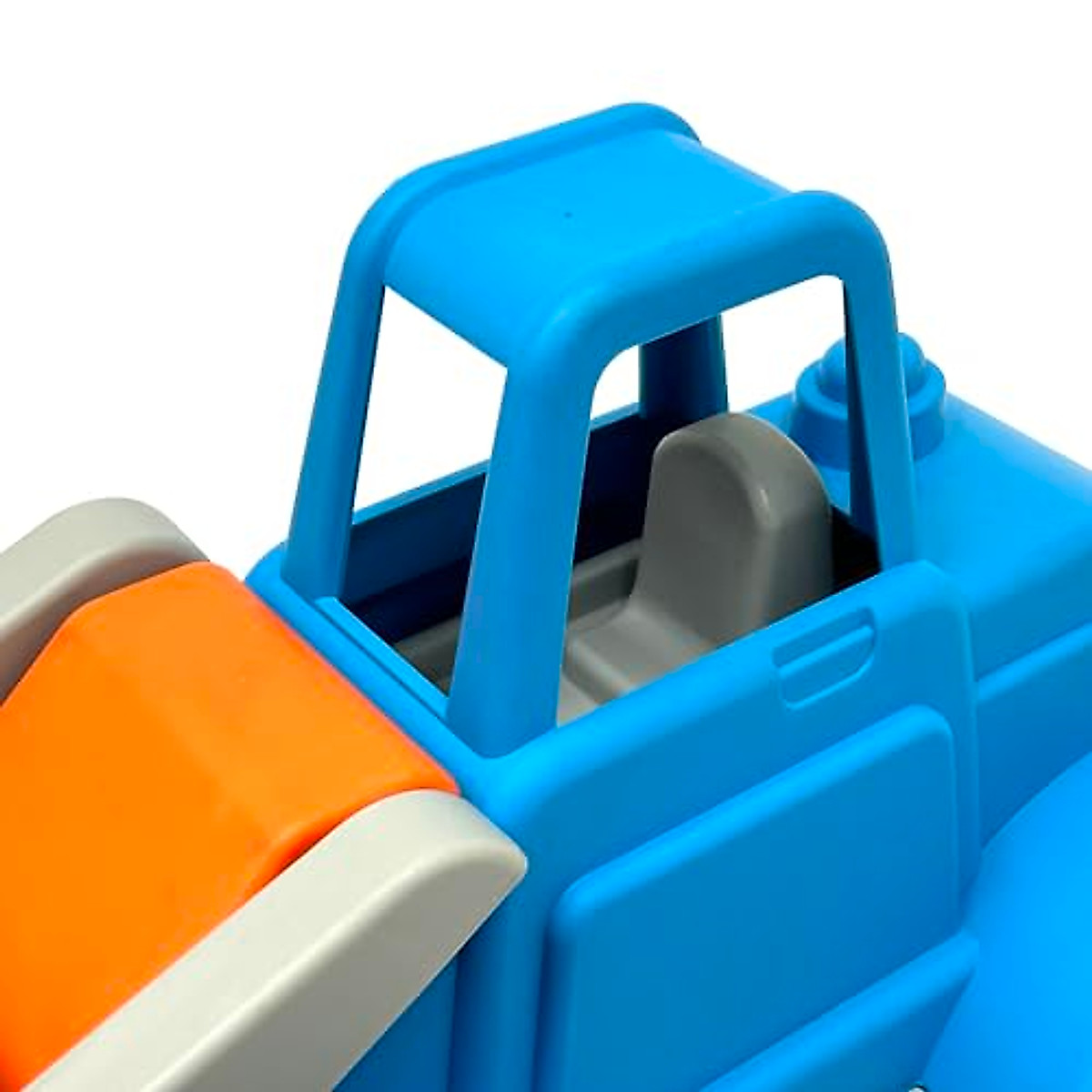 American Plastic Toys Kids’ Gigantic Loader Truck, Made in USA, Tilting Loading Dump Bucket, Knobby Wheels, & Metal Axles for Indoors & Outdoors, Haul Sand, Dirt, or Toys, Ages 2+ (Color May Vary)