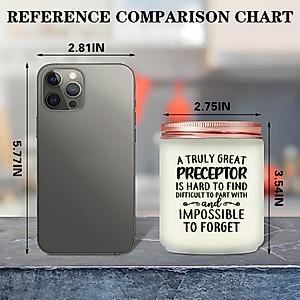 Maybeone Preceptor Gifts Nursing - A Truly Great Preceptor is Hard to Find - Lavender Scented Candle Gifts for Preceptors - Nurse Preceptor Gifts - Thank You Gifts for Preceptor