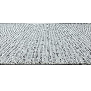 NUSTORY Hand Tufted - Area Rug - Grey Silt - Rectangle - 7'6" x 9'6"