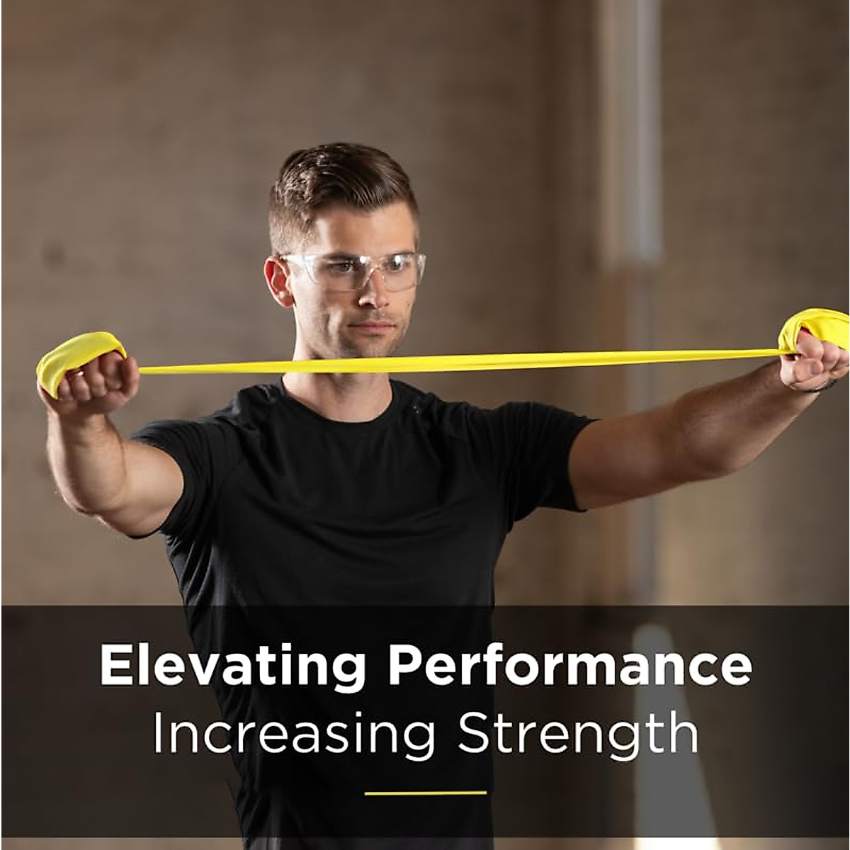 THERABAND Resistance Bands, 6 Yard Roll Professional Latex Elastic Band For Upper Body, Lower Body, & Core Exercise, Physical Therapy, Pilates, Home Workouts, & Rehab, Yellow, Thin, Beginner Level 2