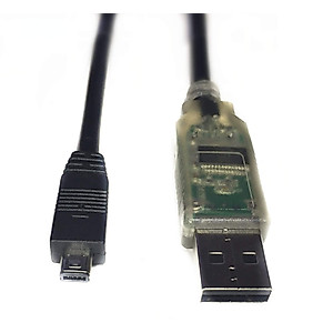 EZSync USB Programming Cable USB-1 for Uniden Scanner Radio, PC Interface Cable, USB to MINI4P, Serial Chip, USB-1 Compatible EZSync504