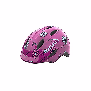 Giro Scamp MIPS Youth Recreational Cycling Helmet - Pink Street Sugar Daisies (2022), Small (49-53 cm)