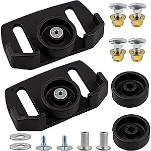 Giltswift Universal Roller Snowblower Skid Shoes 490-241-0038 Fits Most 2 and 3 Stage Snow Throwers with Hardware kit