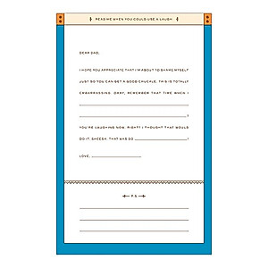 Knock Knock Letters to My Incredible Dad Read Me When Box