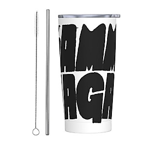 LAZHANG Sammy Music Hagar Stainless Steel Insulated Car Sippy Cup With Lid Travel Mug for Cold Hot 20 oz