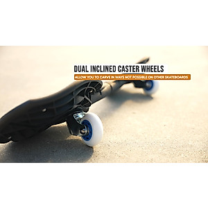 Razor RipStik Ripster Caster Board - Blue - FFP , 9 inch