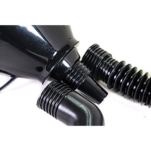 ValesaVales Right Angle Flexible Plastic Funnel Set Comes Complete with 2 Detachable Spout Attachments and Filter for Automotive Oil and Household Uses