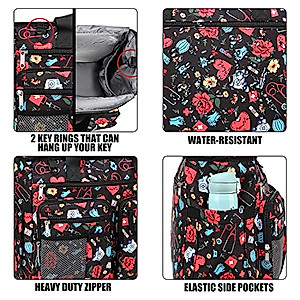 New Nurse Gifts for Women Her Nursing School Student Graduation Appreciation Birthday Christmas Gift,Large Tote Bag for Work CNA Nurse Accessories Essentials Supplies Medical Assistant Equipment Clinical Bag Home Health Bolsos De Enfermeria