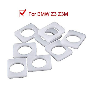 8 Pcs Car Replacement Upgraded Seat Bushes Bushings Fix Worn Rocking Repair for BMW Z3 Z3M
