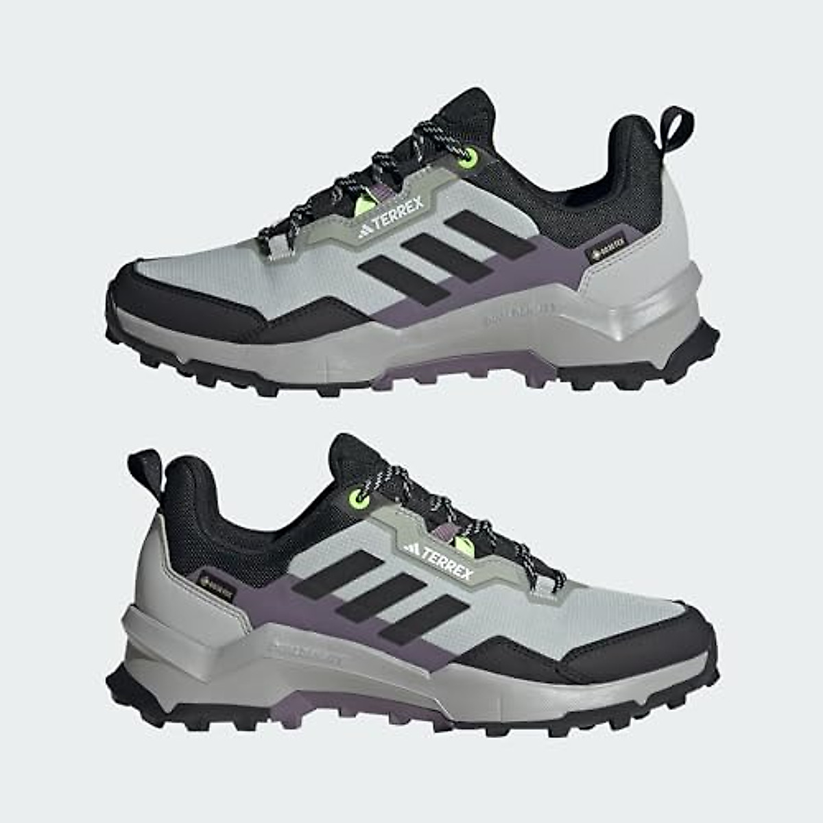adidas Women's Terrex AX4 Gore-Tex Sneaker, Wonder Silver/Core Black/Grey, 9