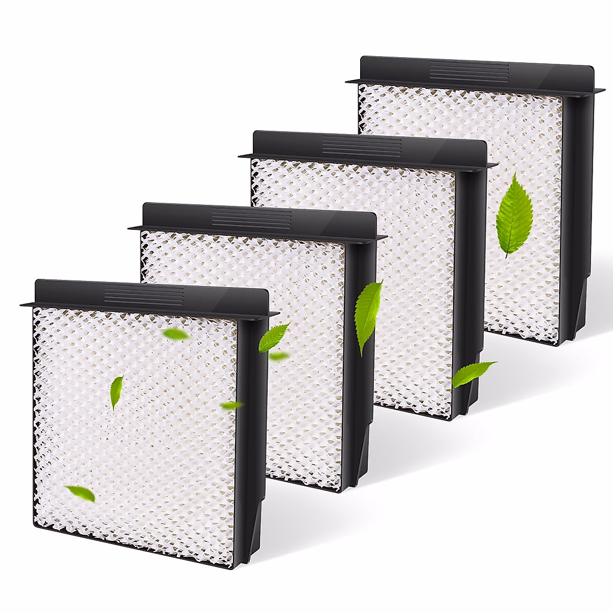 1040 Replacement Wick for AIRCARE Essick Air B40 B40-C Humidifier Wick Filter, Replaces 3D6100 5D6700 76D100 CM330ABLK CM330AWHT CM330DBLK CM330DWHT D46720 E35000 E27000 MA0300 MA0500-4 Pack