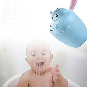 Rinse Shampoo RinserBaby Dippers Bath Rinse Cup Wash Hair Cup Shower Sprinkler,Baby Bath Rinser Pail to Wash Hair and Wash Out Shampoo