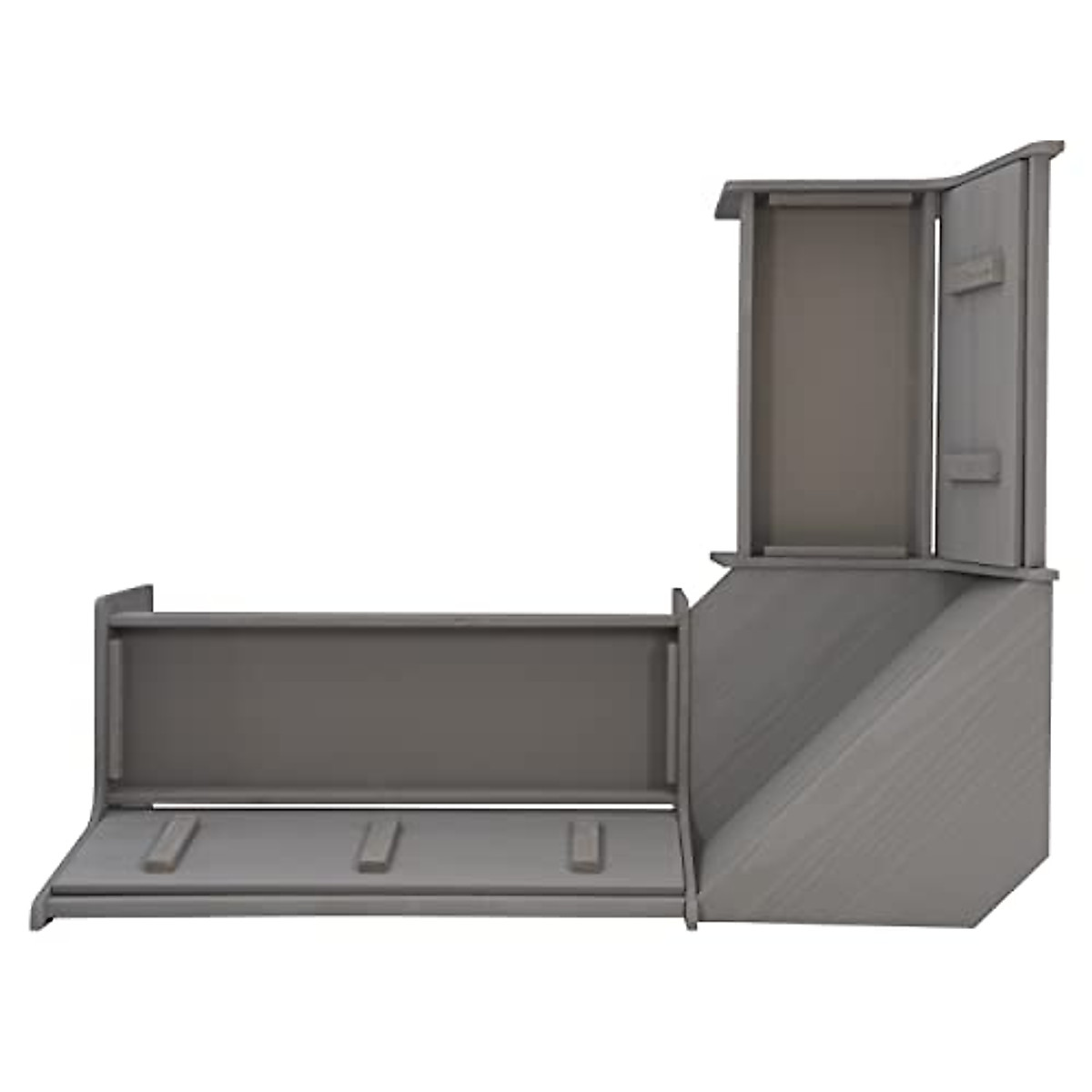 Linon Home Decor Products Grey Corner Dining Set by Linon Leyton Nook