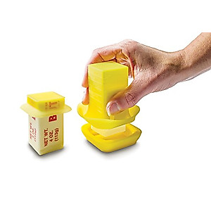 FusionBrands ButterEasy Butter Spreader and Butter Stick Holder - The Simple Way to Spread Butter - Easily Spread Butter on Cookware, Baking Dishes, Corn, Toast and Other Warm Foods