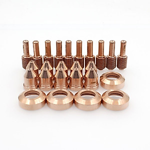 Plasma Cutting Electrode 212724 Nozzle 219682 Tip 60A Extended Deflector 212736 for Miller ICE-60T ICE-80T ICE-100T Torch