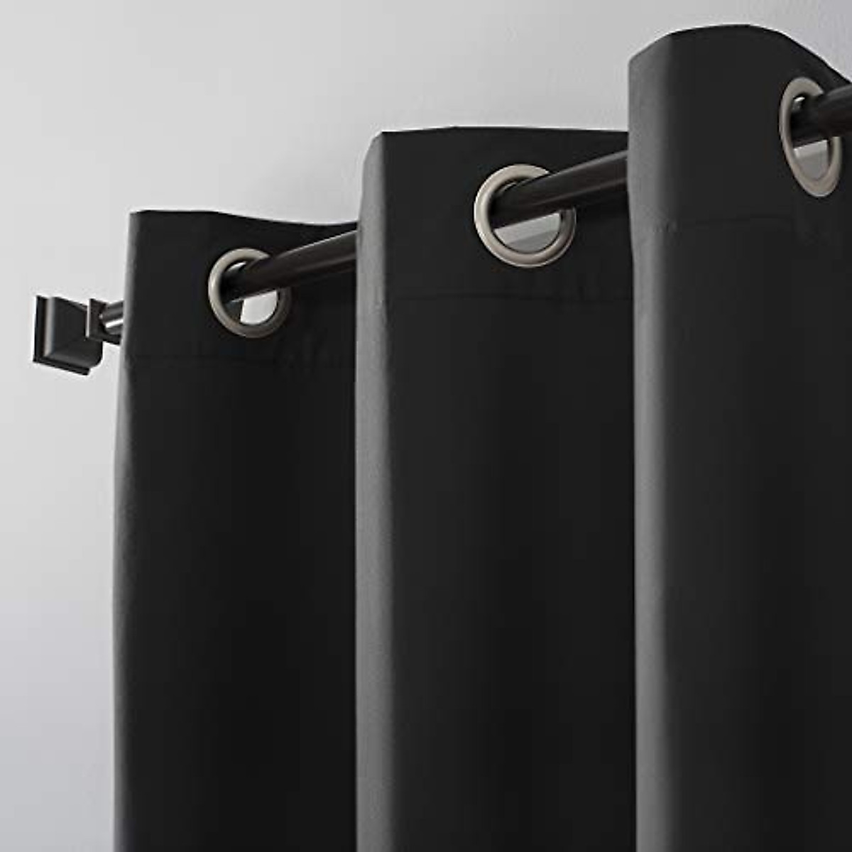 Sun Zero Cyrus Thermal 100% Blackout Grommet Curtain Single Panel