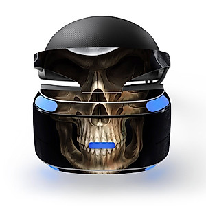 UUShop Protective Vinyl Skin Sticker Decal Warp for PlayStation VR Skull 2