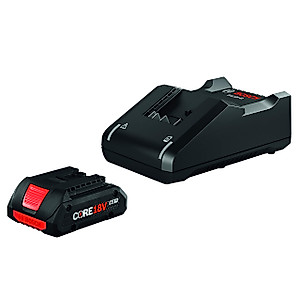BOSCH GXS18V-15N15 18V Starter Kit with (1) CORE18V 4.0 Ah Compact Battery Bare-Tool CRS180B 18-Volt Lithium-Ion Reciprocating Saw