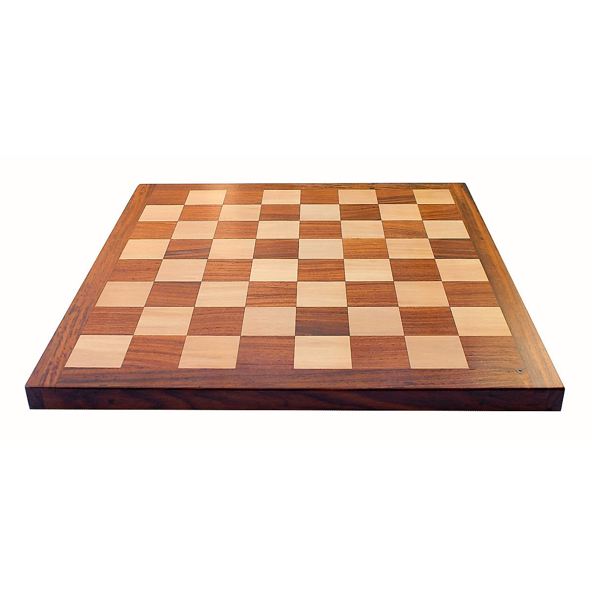 StonKraft Wooden Chess Board Without Pieces for Professional Chess Players - Appropriate Wooden & Brass Chess Pieces Chessmen Available Separately by Brand (16x16 Acacia)