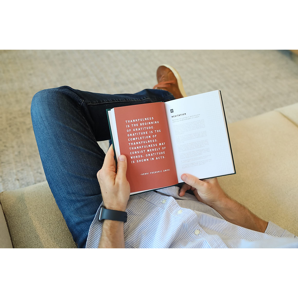 Gratitude Journal for Men: A Daily 5 Minute Guide for Mindfulness, Positivity, Leadership and Self Care (Premium Keepsake Edition)