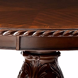 Furniture of America Evangelyn Round Dining Table