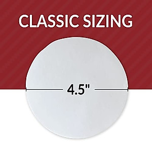 (1000 Pack) Reli. Hamburger Patty Paper (4.5 Inch Round) | Wax Paper | Food Grade Patty Paper,Parchment Paper Sheets| Non-Stick Paper for Burger Press/Separating Frozen Patties,Restaurant-Grade (4.5")