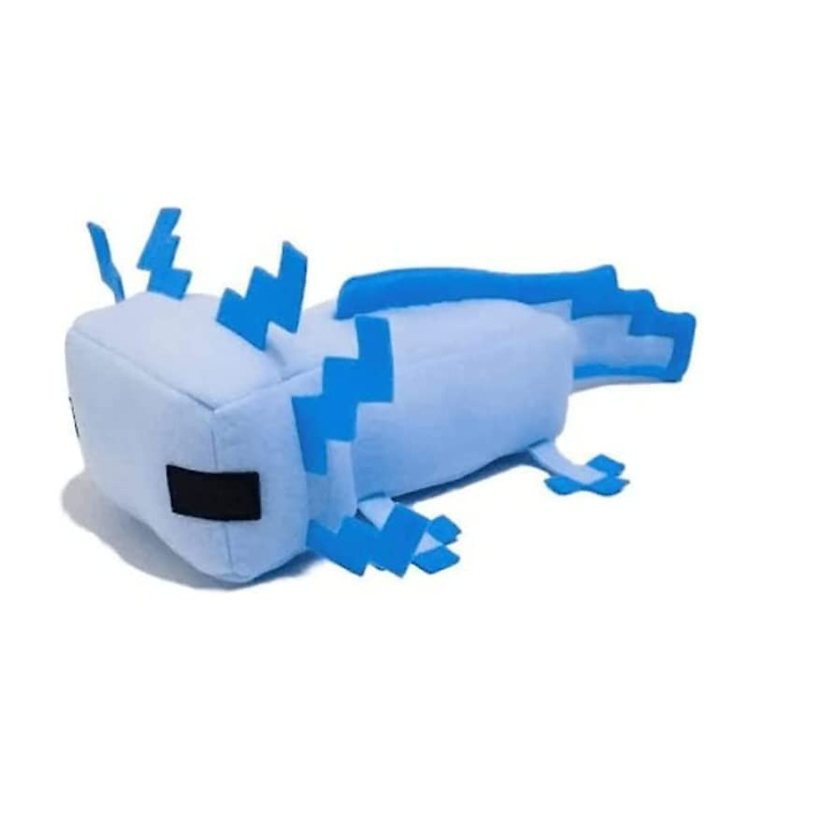 Yi jia hui Axolot Plush Plush Stuffed Toy Soft Throw Pillow Decor for Video Game Fans, Perfect for Kids Birthday Party, Halloween, Christmas, Games, Kids Student Gifts (Blue)