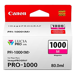 CanonInk Lucia PRO PFI-1000 Magenta Individual Ink Tank