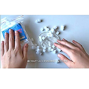 Lily and Lee's Craft Accessories Shoppe Jelly Cubes for Slime - Slime Accessories, Slime Add Ins, Slime Stuff, Slime Mix Ins, Medium (250 Pieces)