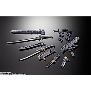 TAMASHII NATIONS Tamashi Nations - Neon Genesis Evangelion - Weapon Set for Evangelion, Bandai Spirits Metal Build
