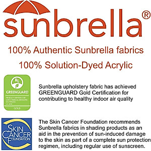 Bayside21 Patio Umbrella Replacement Canopy for 9ft 8 Ribs Outdoor Patio Fabric Replacement Umbrella Canopy Sun 9 ft Umbrella Blue